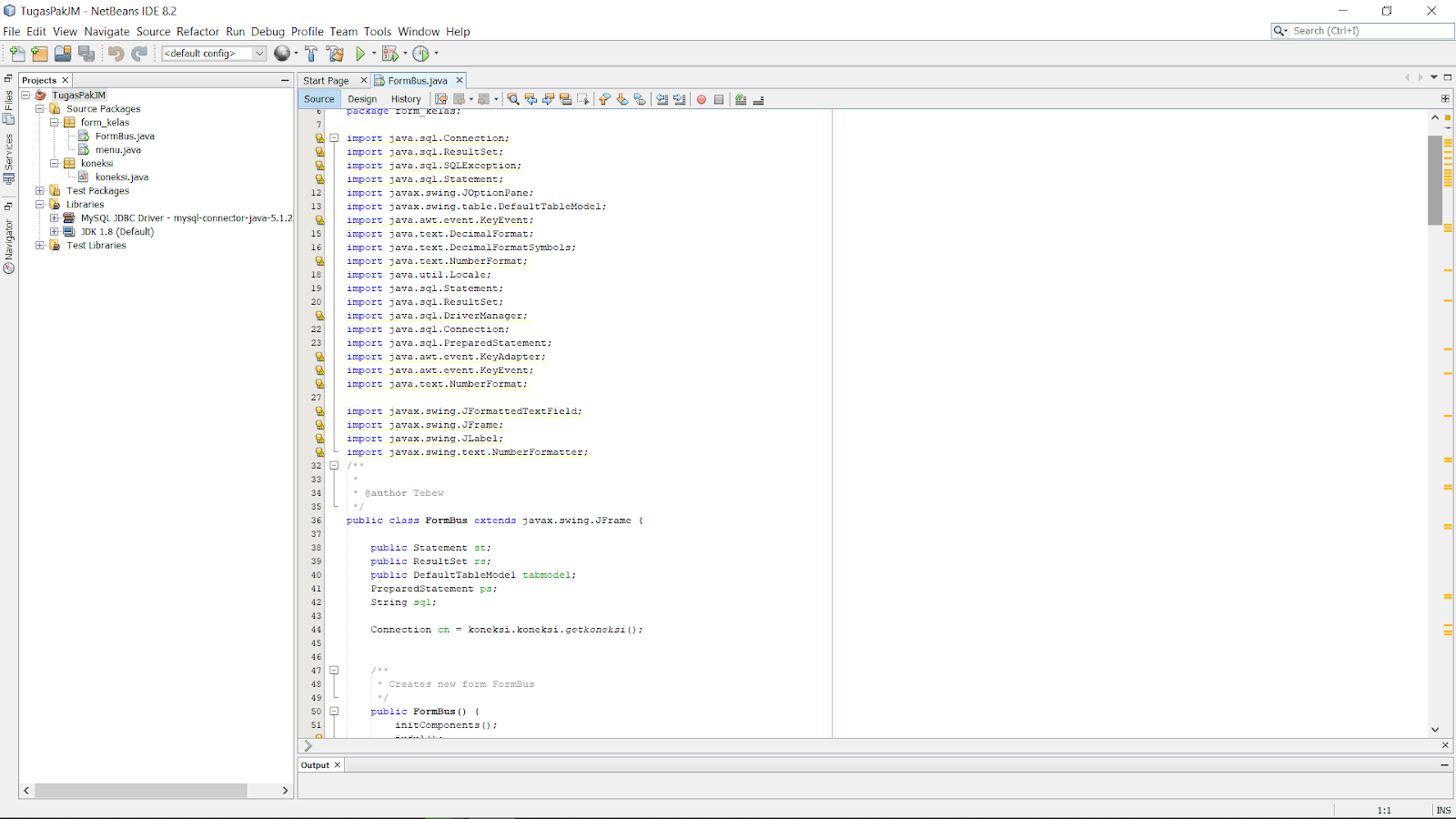 Cara Membuat CRUD dan Search Di Java Netbeans