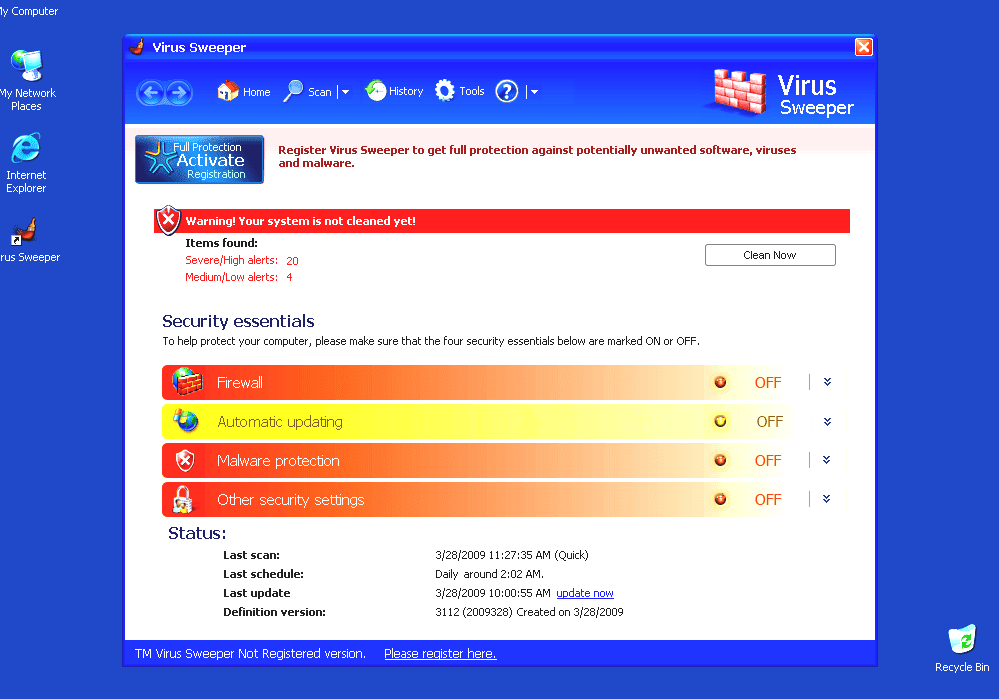 Spy Sweeper - Computer Sweeper