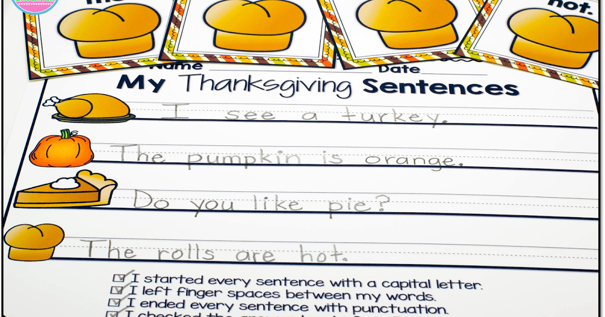 Teaching With Love and Laughter: Thanksgiving Literacy Center Activities