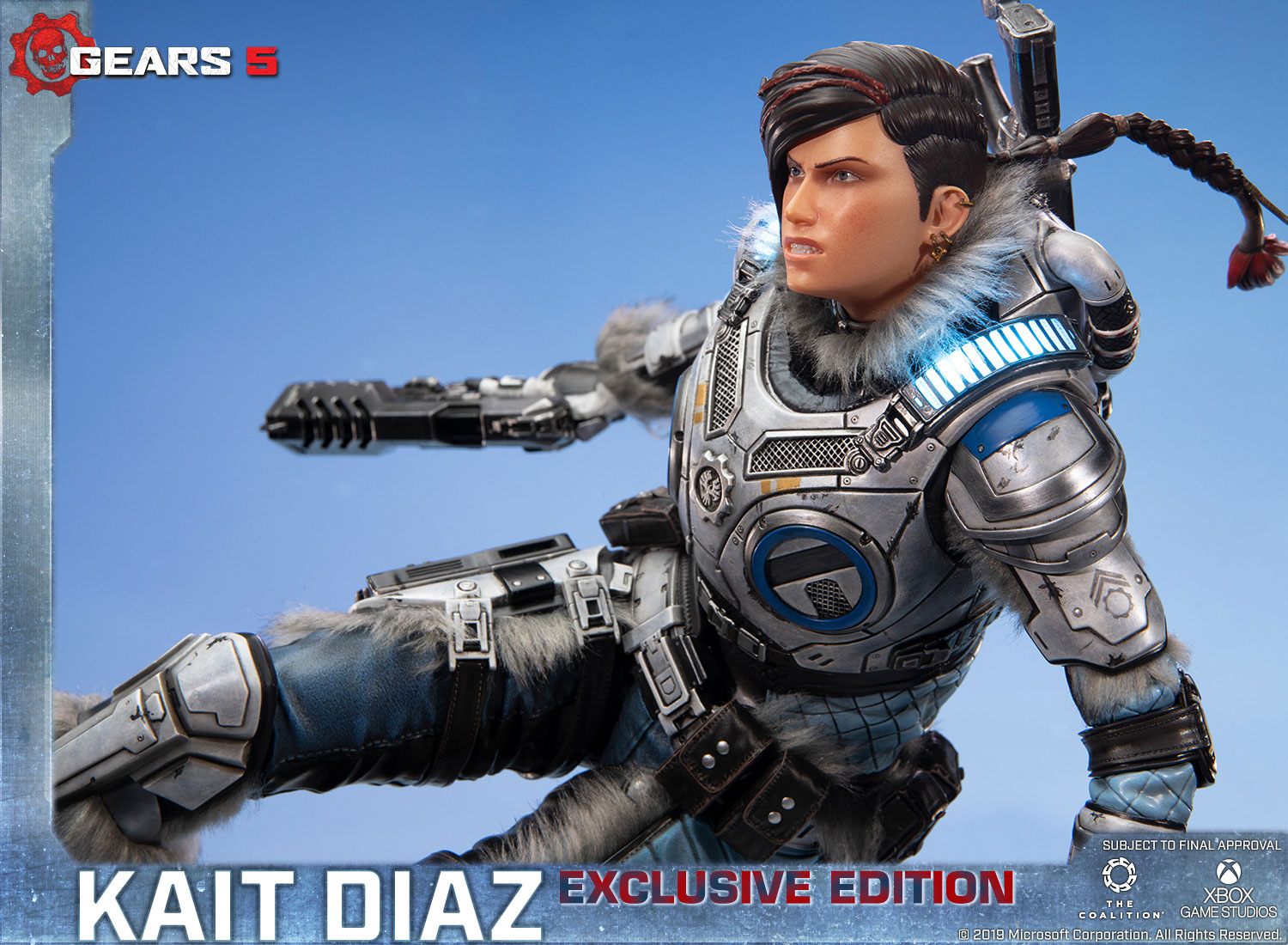 Gears 5 - Kait Diaz Resin Statue (First 4 Figures)