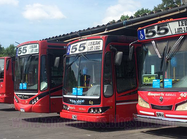 Colectibus - Zona de Buses: LINEA 55