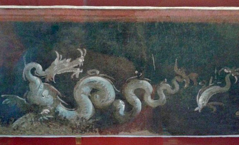 A New Chronology: Roman depictions of dragons (in chronological order)