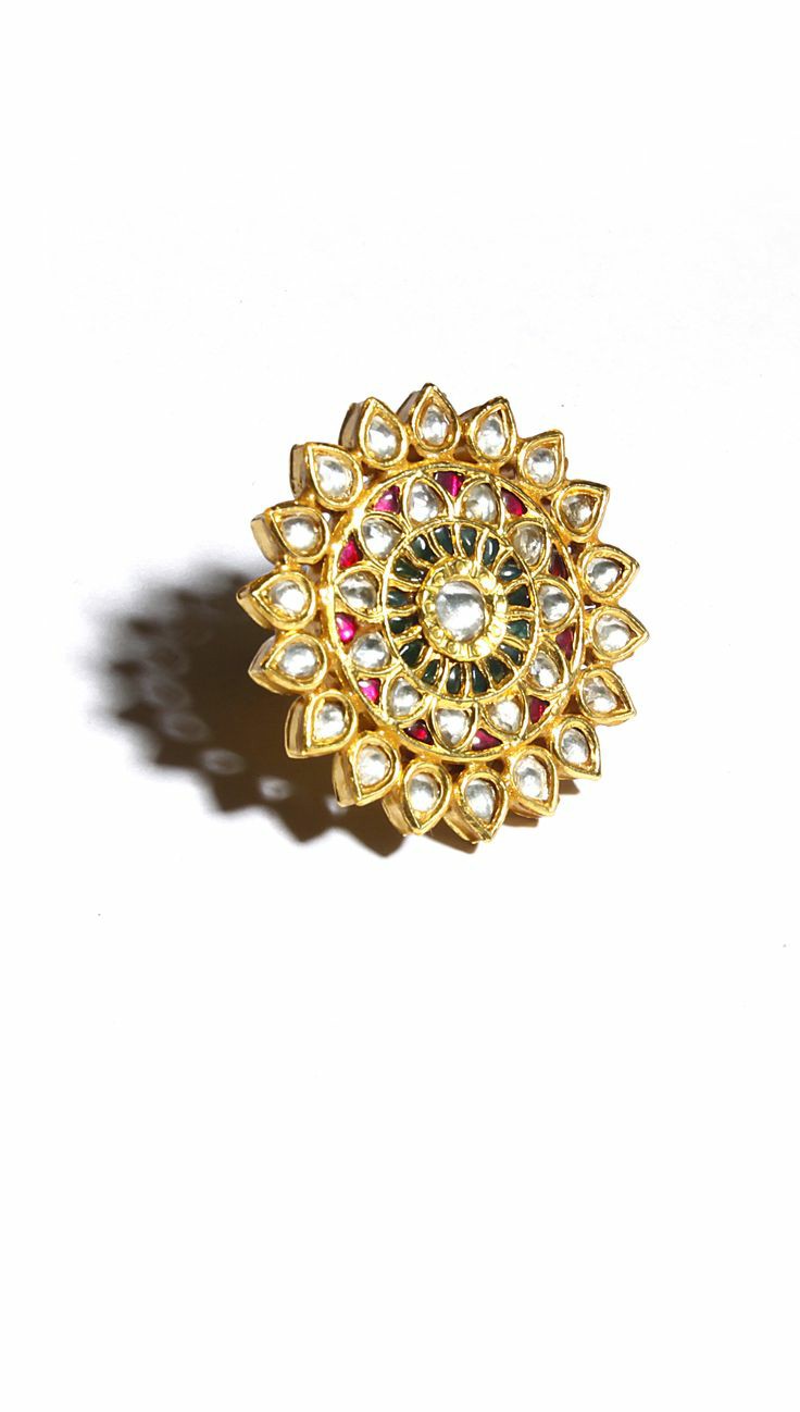Kundan rings jewellery