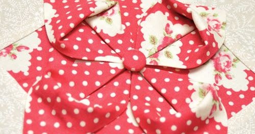 QUILTING WITH AREA 3: Origami Flower Quilt Block Tutorial by Teresa ...