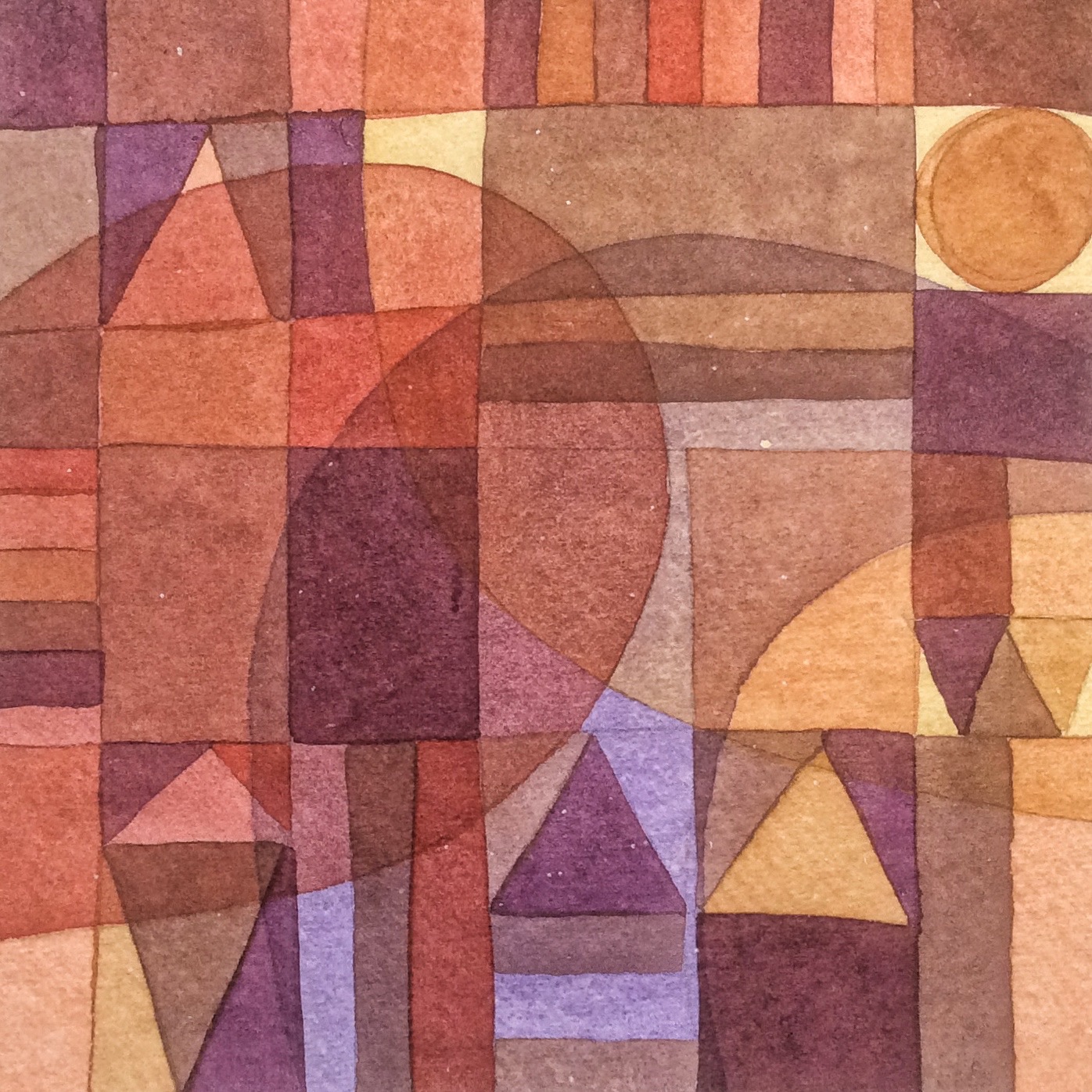 Michèle Brown Artist - The Old Cells Studio: three colour studies