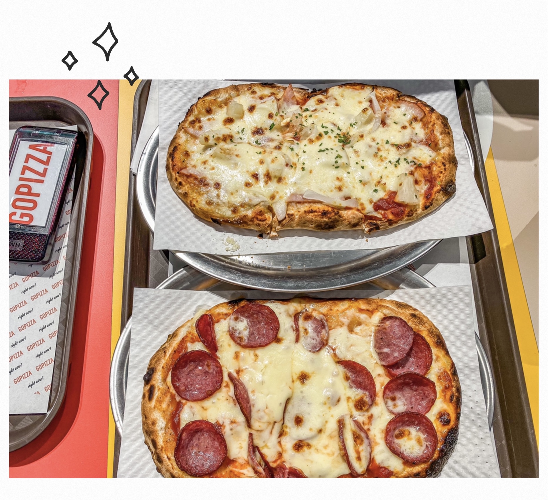 GOPIZZA @ Lau Pa Sat: Korean Fast-Food Pizza Food Review - Faithfullyours