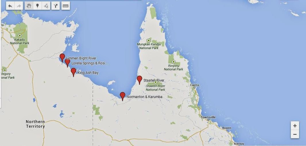 Gulf of Carpentaria 2014: Limmen River Fishing Camp
