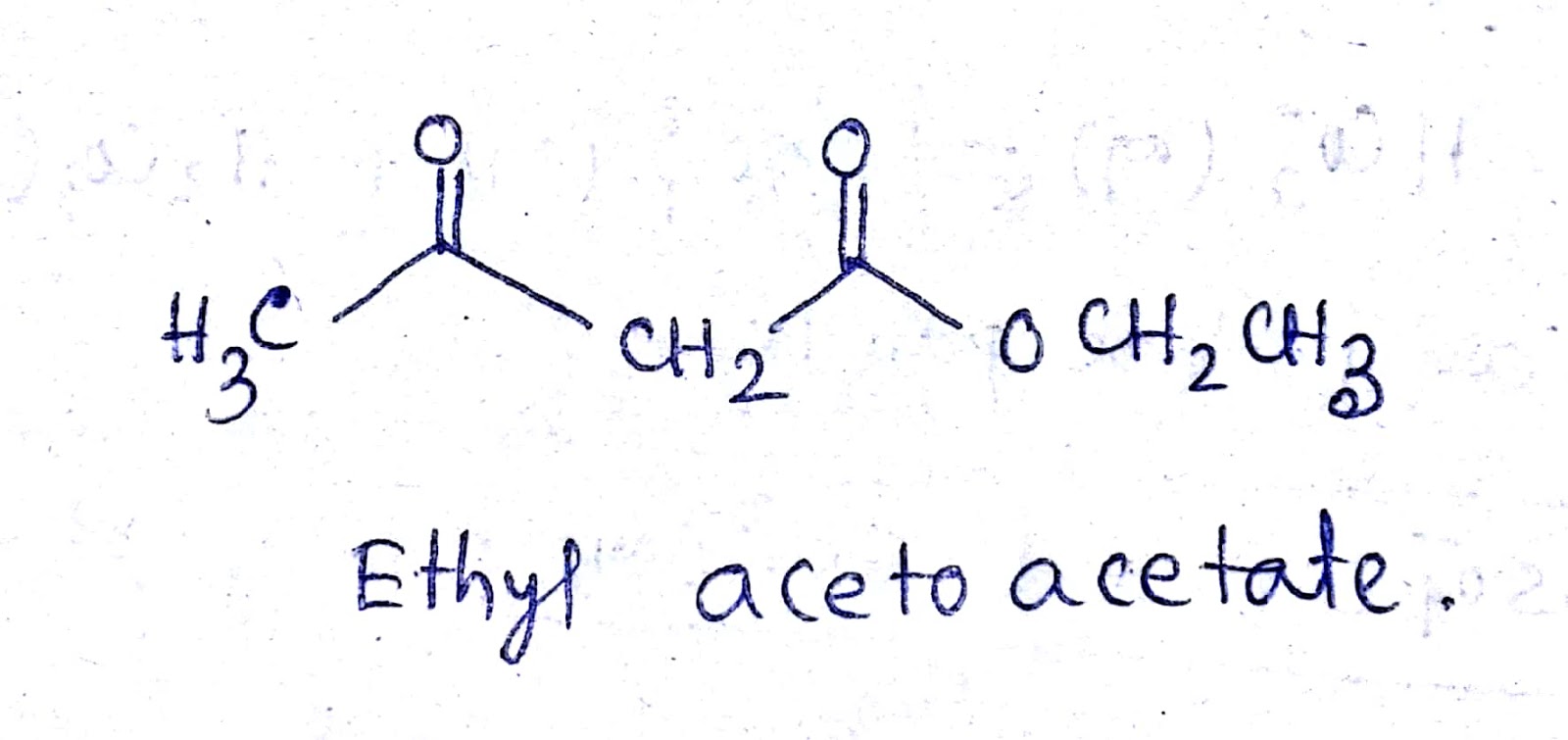 a)Ethyl acetoacetate(CH3COCH2COOCH2CH3) reactions with 1)NaoEt 2 ...