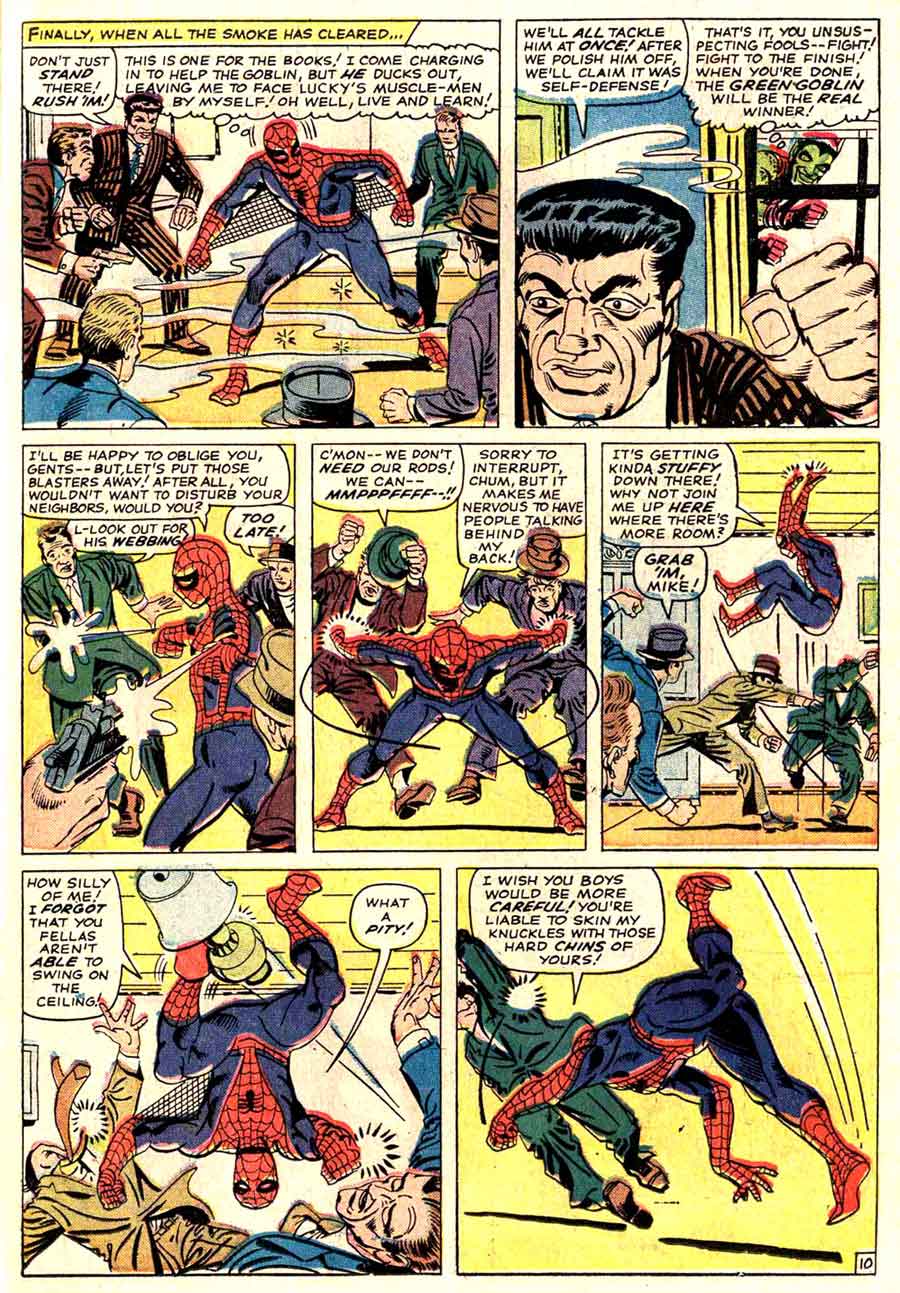 Amazing Spider-man #23 - Steve Ditko art & cover - Pencil Ink