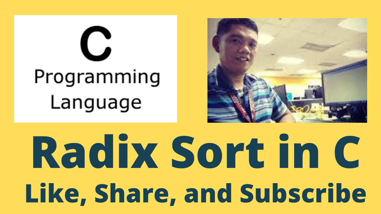 Free Programming Source Codes And Computer Programming Tutorials Radix Sort In C