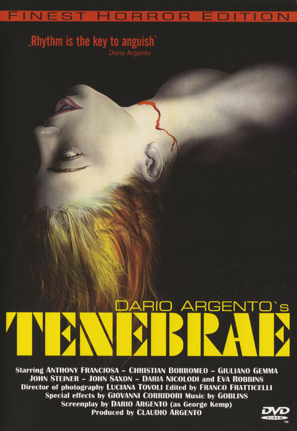 obscurendure: Review - Tenebrae (1982 - Dir. Dario Argento)