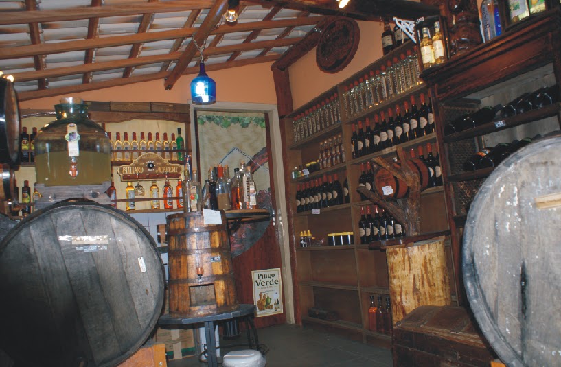 Casa Primos do Campo: Cachaças/Toneis