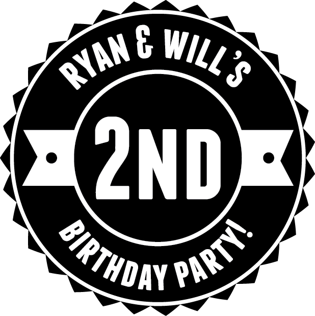 mae armstrong designs: 2nd Birthday Party Wreath Tutorial