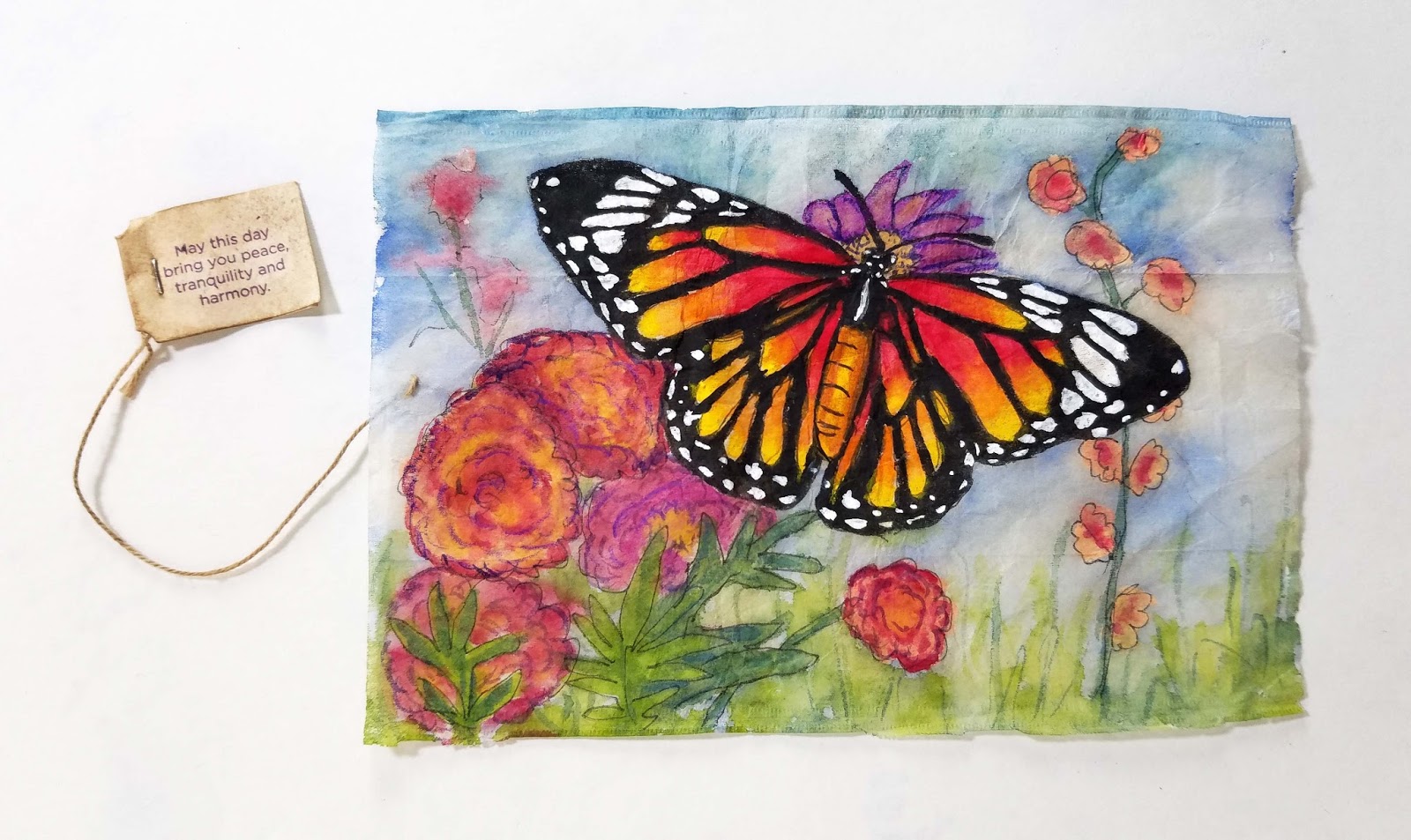 Linda Marcille, Fine Art ~ Crow House Studio: Monarch Butterflies on ...