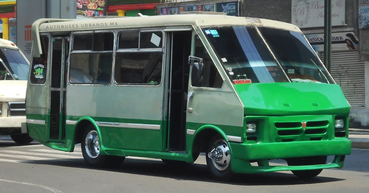 Transporte público, autobuses y microbuses CDMX.: Microbús Chevrolet ...
