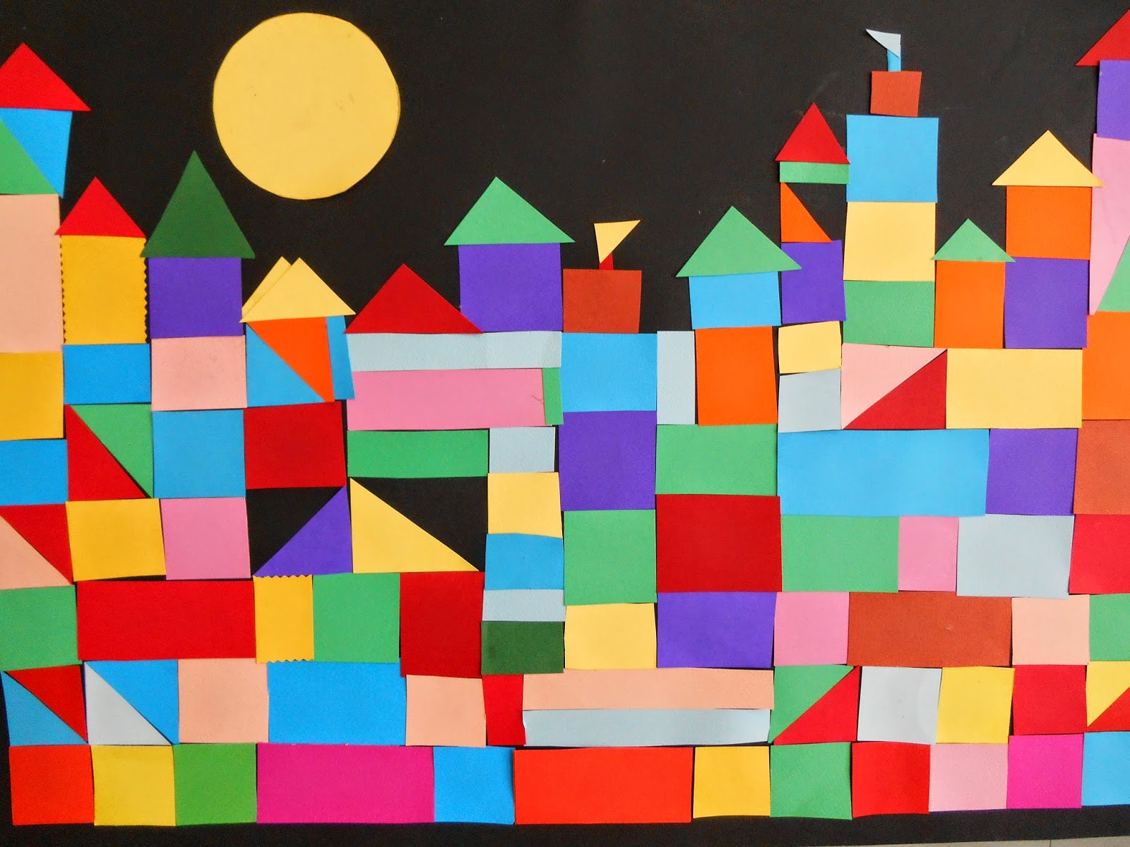 Kindergarten Art Class: ΠΩΛ ΚΛΕΕ "ΤΟ ΚΑΣΤΡΟ ΚΑΙ Ο ΗΛΙΟΣ