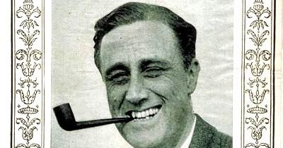 Famous Pipe Smokers: Franklin D. Roosevelt
