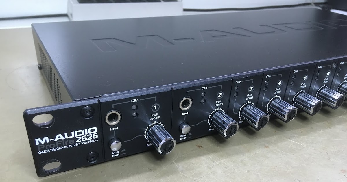 Dhvan Assistência Técnica: Interface de áudio M-Audio Profire 2626