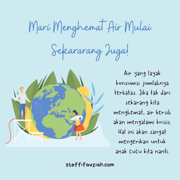 Cara Mudah Menghemat Air Agar Kelangsungan Hidup Tetap Terjaga Selamanya!
