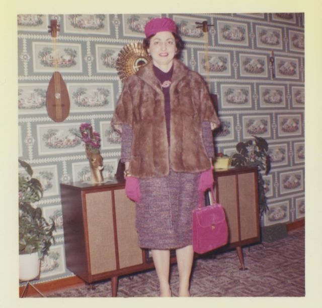 Vintage Snapshots of People Wearing Mink Coats ~ Vintage Everyday