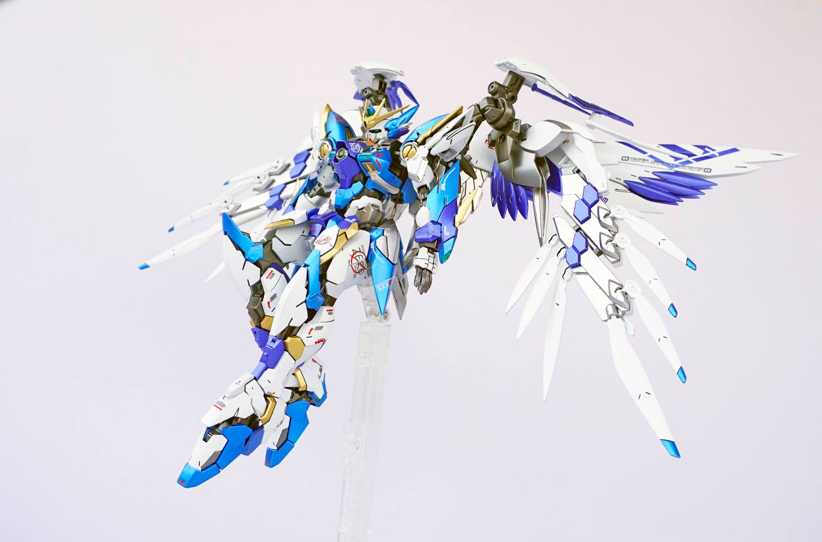 Custom Paint : MG 1/100 Hi-res Wing Zero Gundam