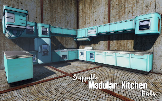 Buried Mods: Modular Kitchen