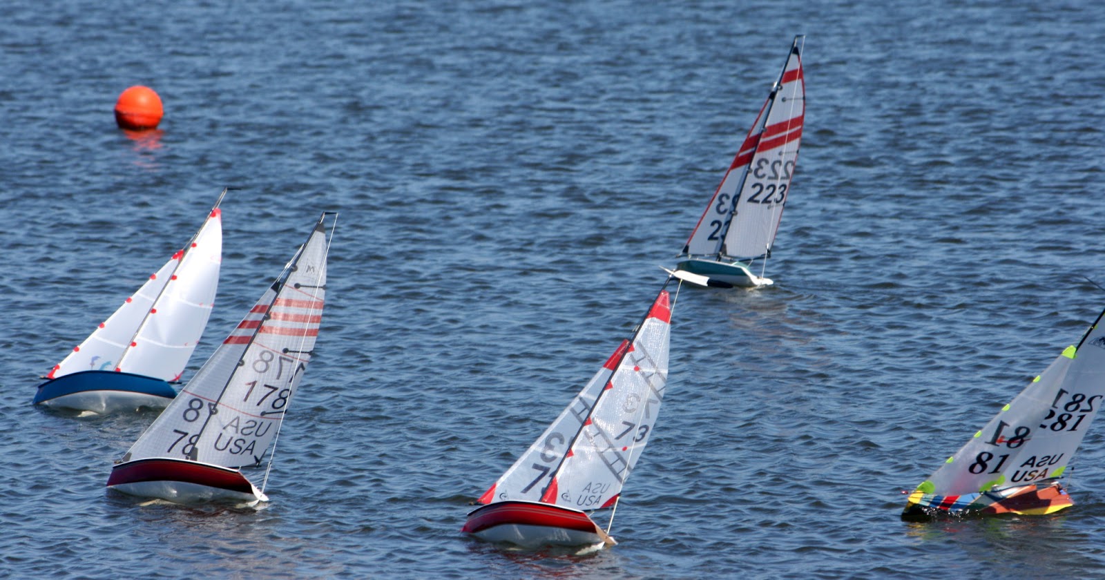 Bob's OnTheRoad Blog: Micro Magic Sailboat Racing