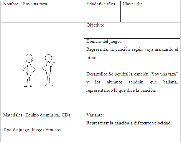 Didáctica del Juego Motor: Juegos Ritmicos