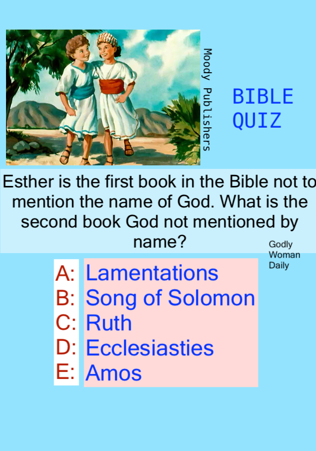 Esther Is The First Book In The Bible Not To Mention The Name Of God esther-is-the-first-book-in-the-bible-not-to-mention-the-name-of-god
