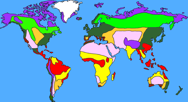 Deciduous Map