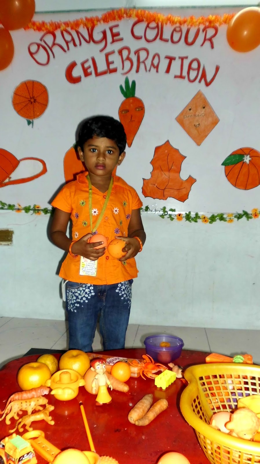 ORANGE COLOUR DAY CELEBRATION - PLAY GROUP & NURSERY | T.I.M.E KIDS PRE ...