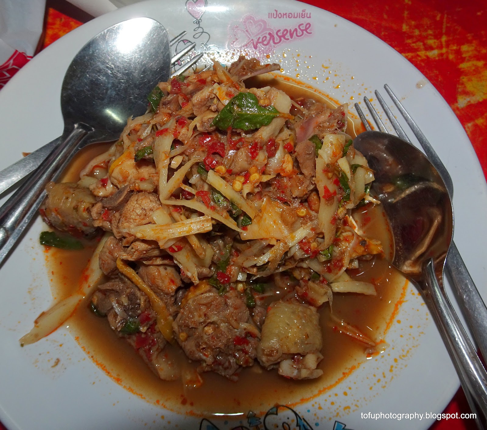 Tofu Photography: Fermented bamboo with stir-fry free range chicken for ...