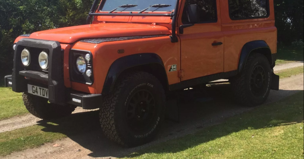 Landrover Defender: Landrover Defender 90 G4 Limited Edition