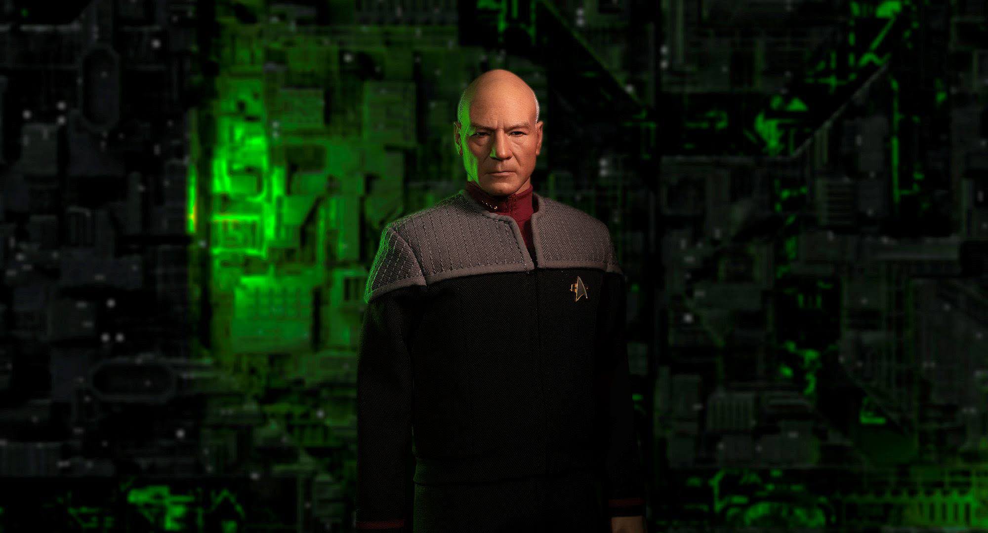 The Trek Collective: EXO-6 preview Captain Picard action figure, and ...