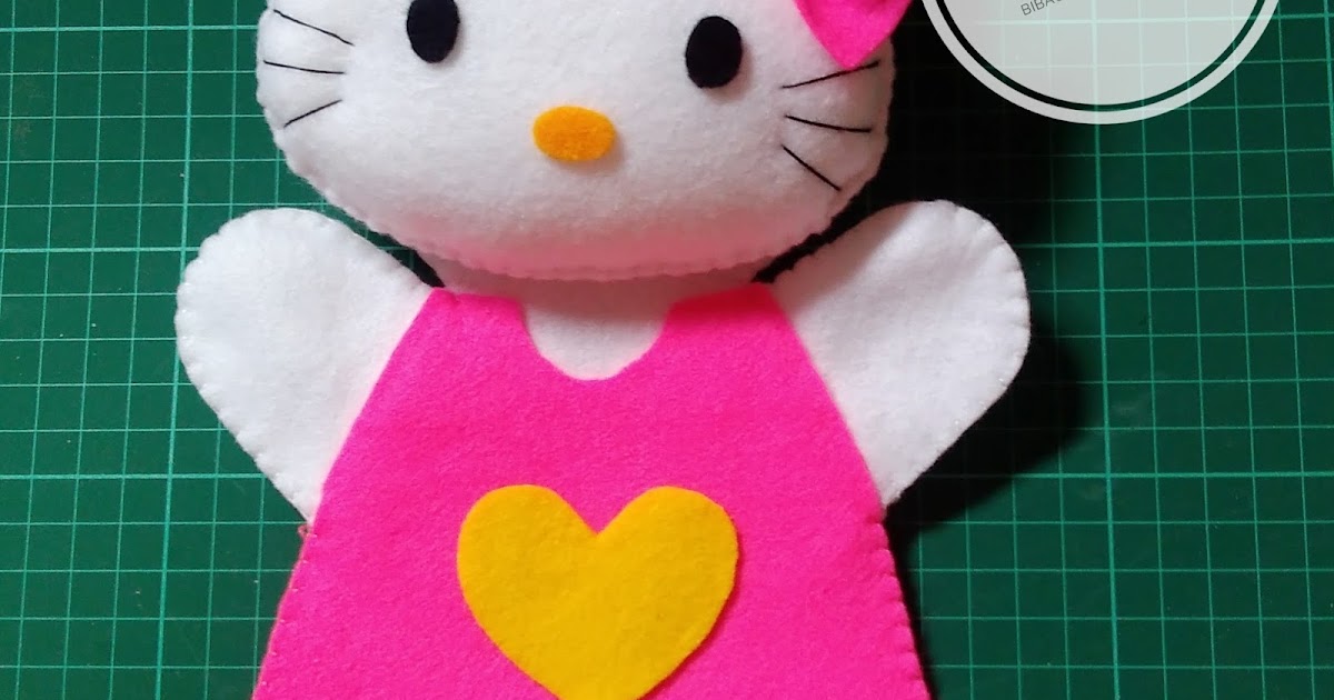 Biba Craft Collection: Hand puppet Hello Kitty (boneka tangan)