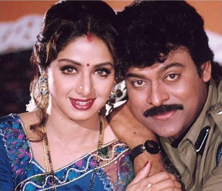 Sridevi: Sridevi and Chiranjeevi in S. P. Parasuram (1994)