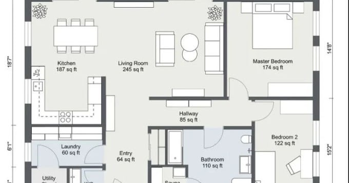 Architectural Drawing With 2D And 3D Plan | 3D & 2D Models Drawing