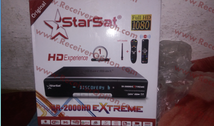 STARSAT SR-2000HD EXTREME RECEIVER NEW SOFTWARE V2.90 - How To Enter Biss key Power vu key And ...