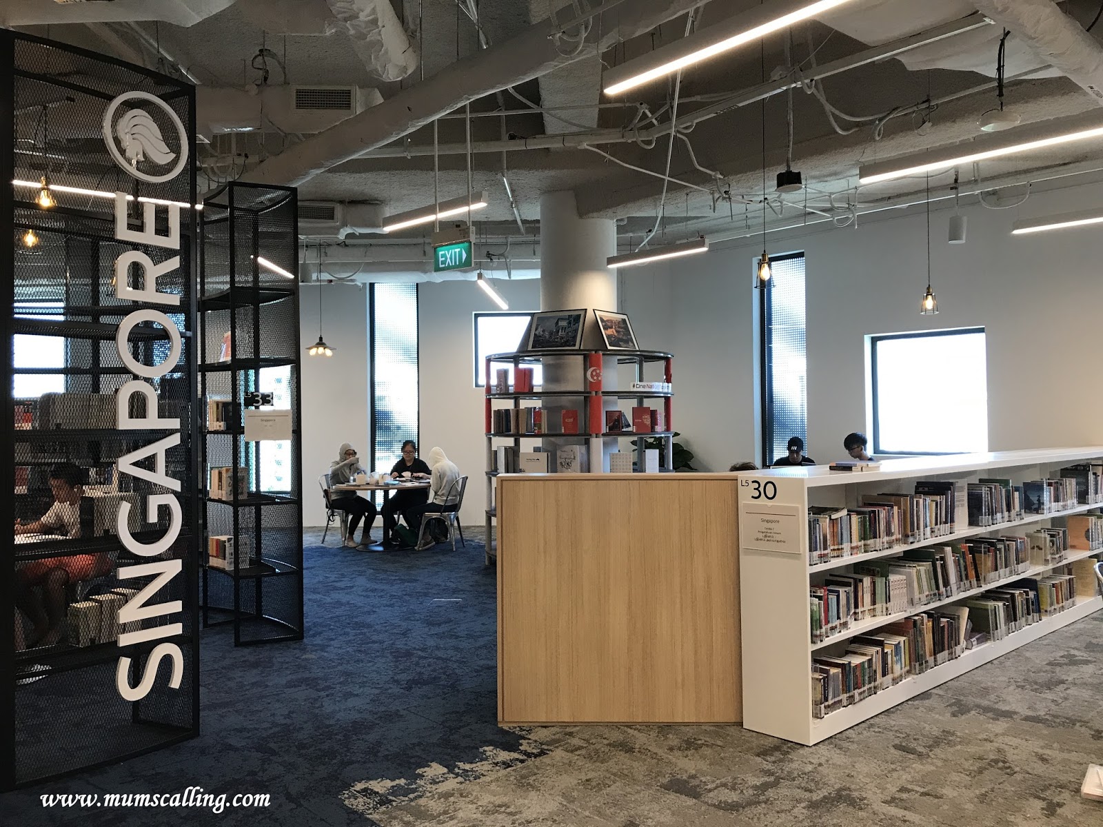 Mum's calling : Tampines Regional Library Re-opens!