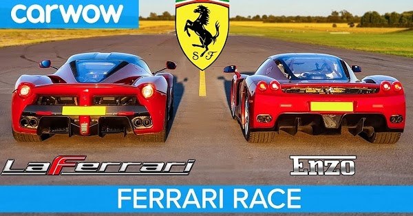 En CarWow enfrentaron a la Ferrari LaFerrari con la Ferrari Enzo (video ...