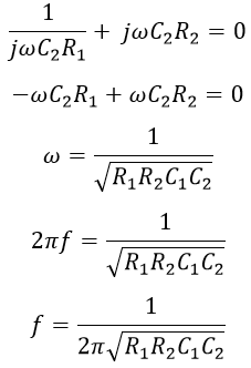 Wien's Bridge - Circuit Construction, Derivation & Applications
