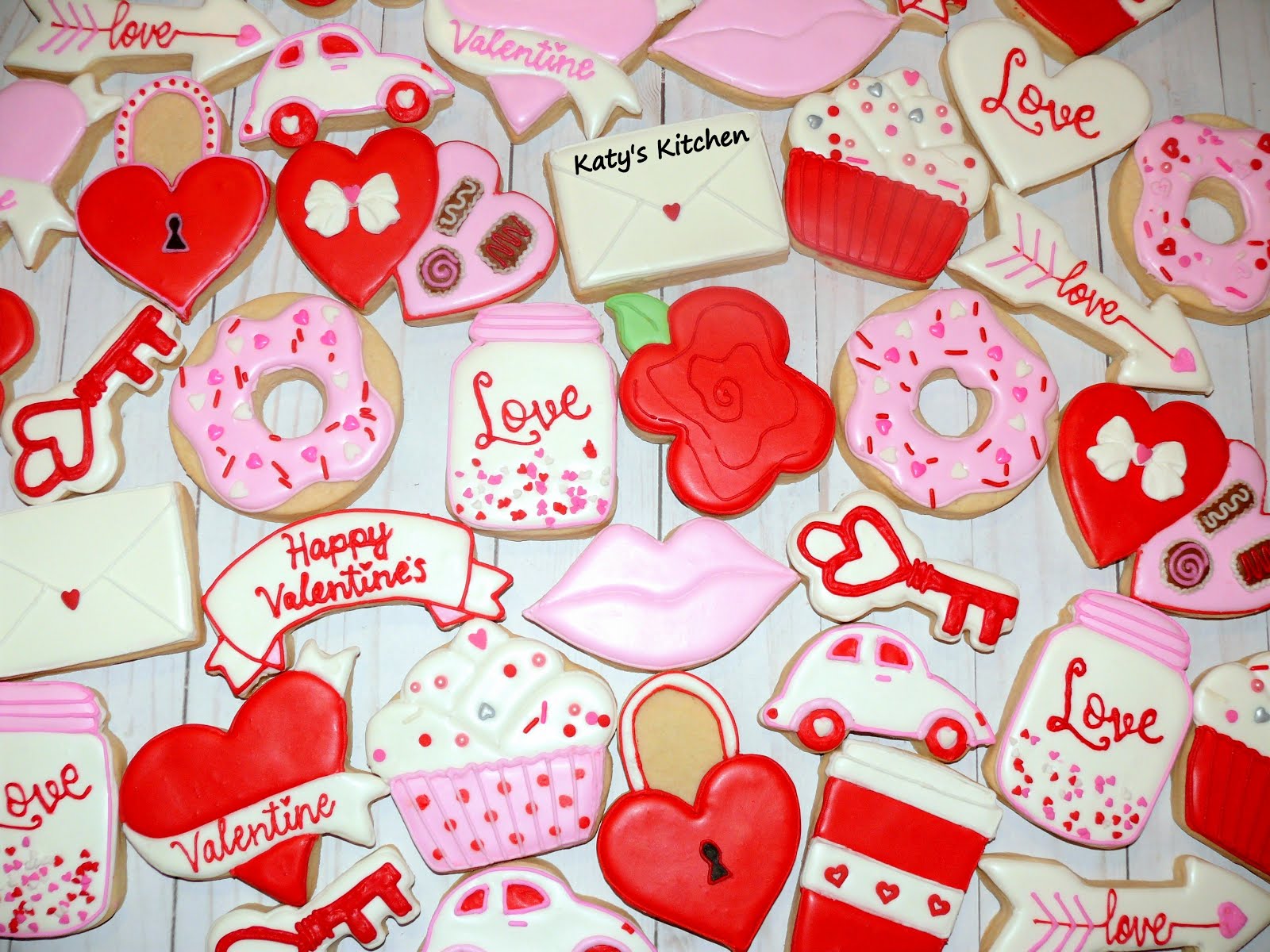 Katy's Kitchen: Valentine's Day Cookies