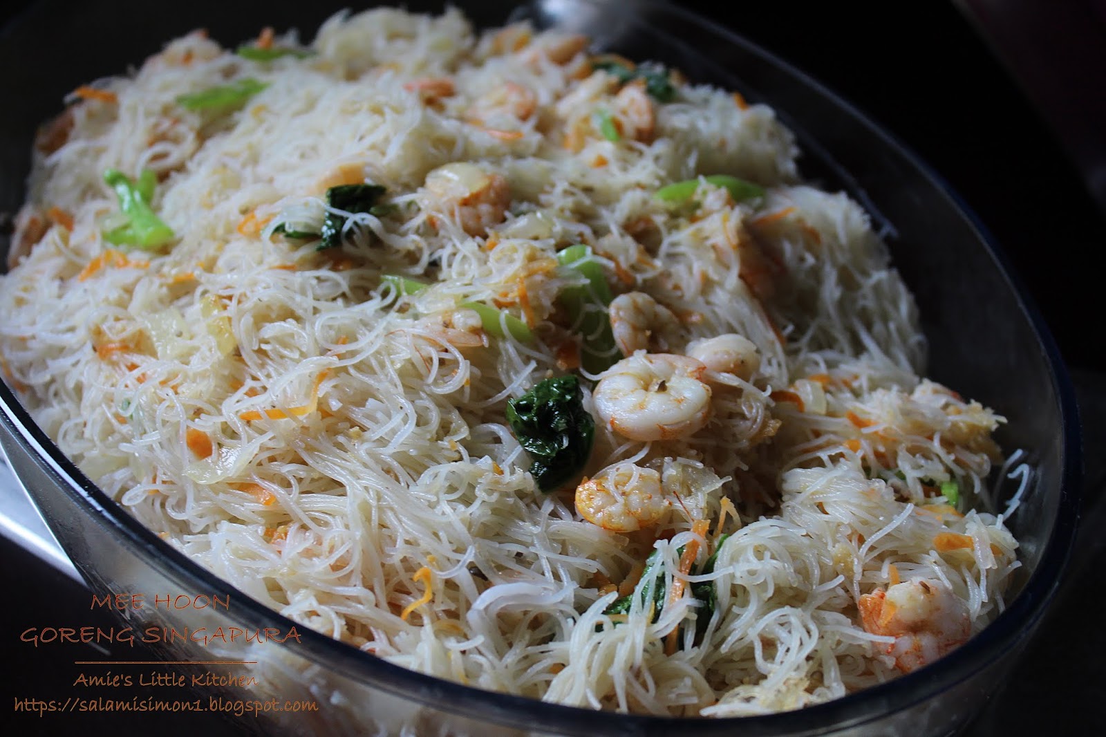 Mee Hoon Goreng Singapura - Amie's Little Kitchen