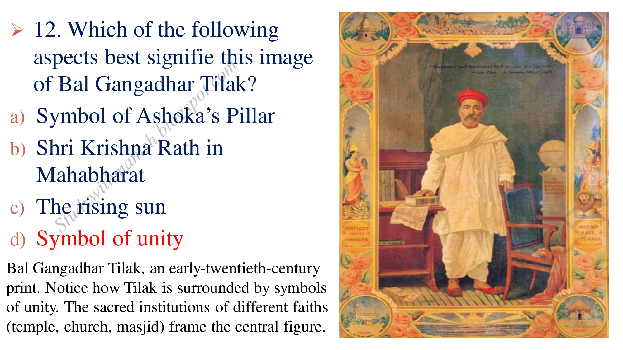 **Picture based Questions with Solutions** **Nationalism in India**Ch-2 ...