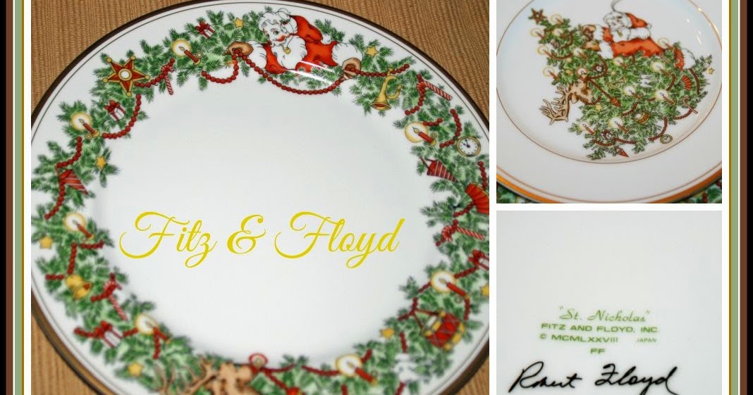 Hibiscus House: Fitz and Floyd St Nicholas China