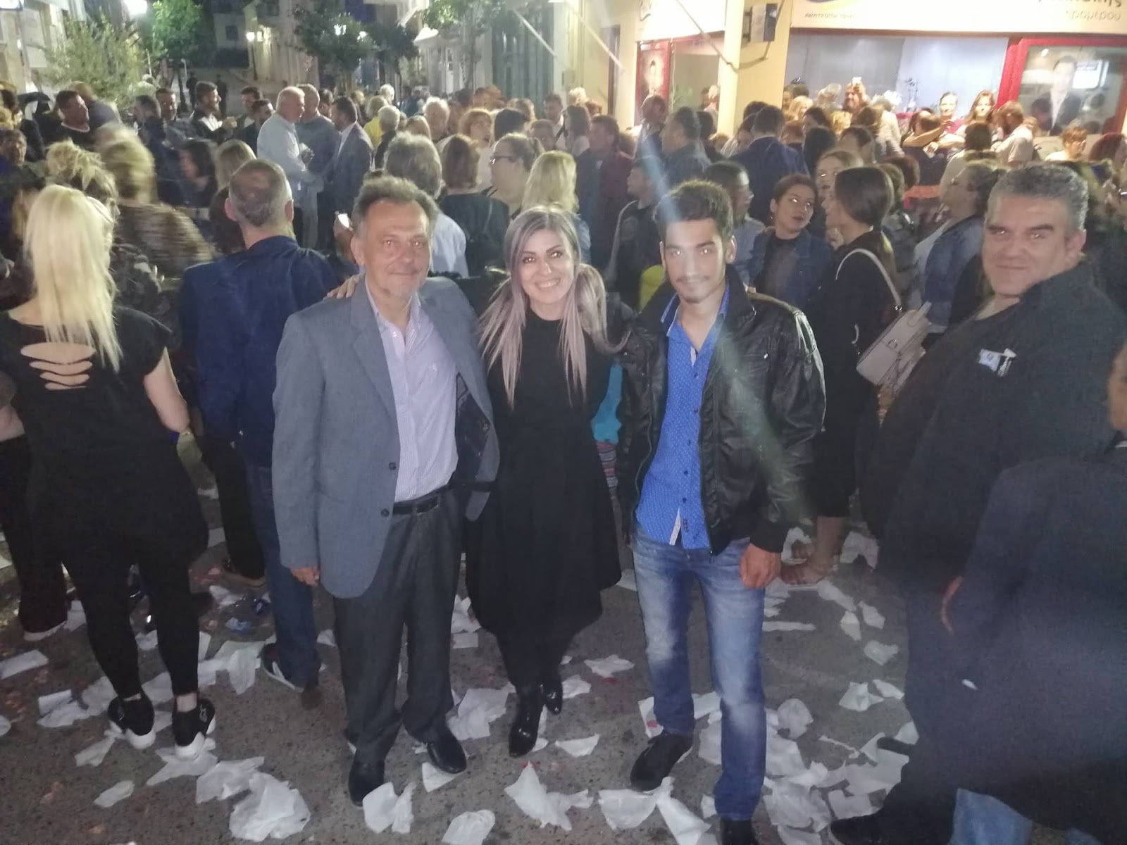 ΑΣΤΑΚΟΣ: Πανηγυρισμοί στο εκλογικό κέντρο του ΓΙΑΝΝΗ ΤΡΙΑΝΤΑΦΥΛΛΑΚΗ