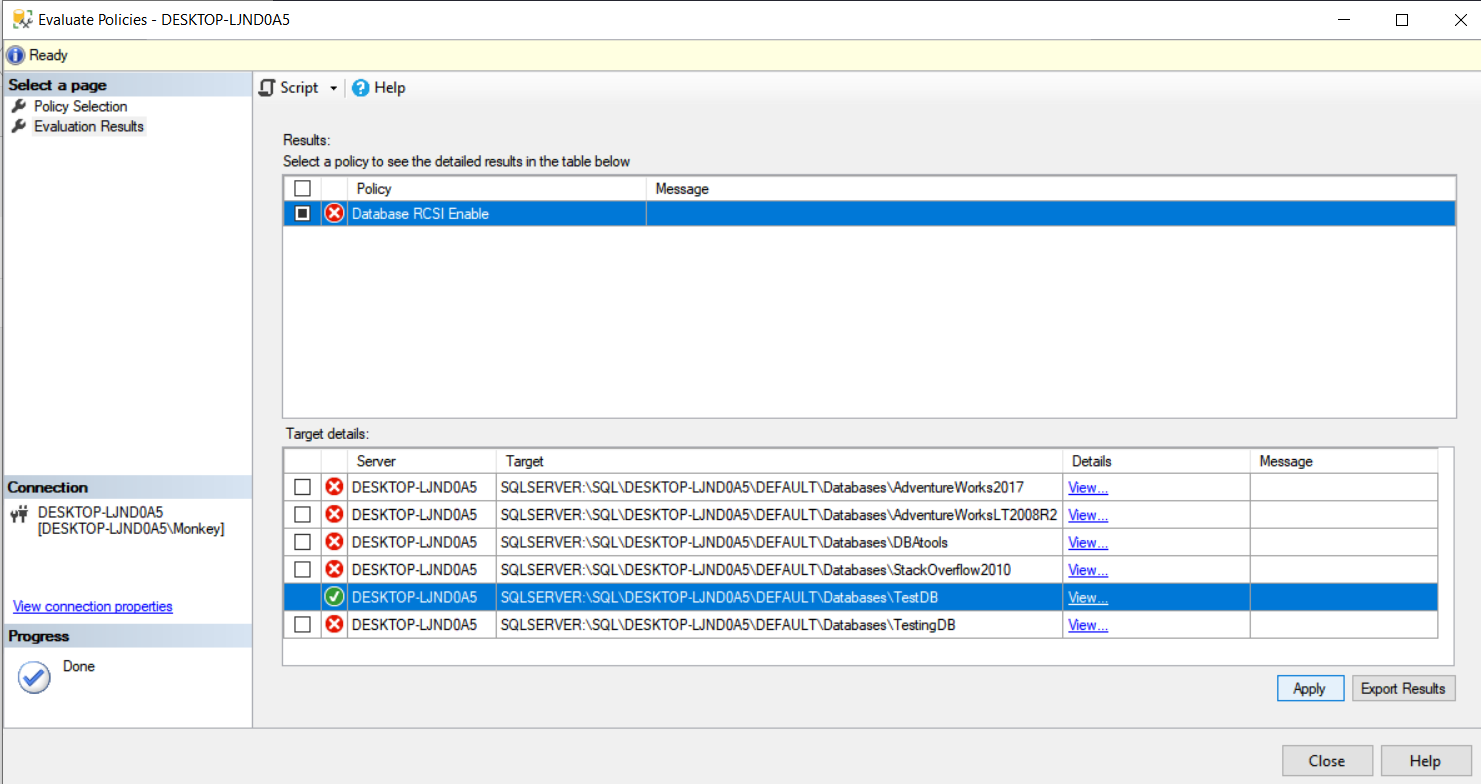 Hk Sql Server Doctor Policy Based Management