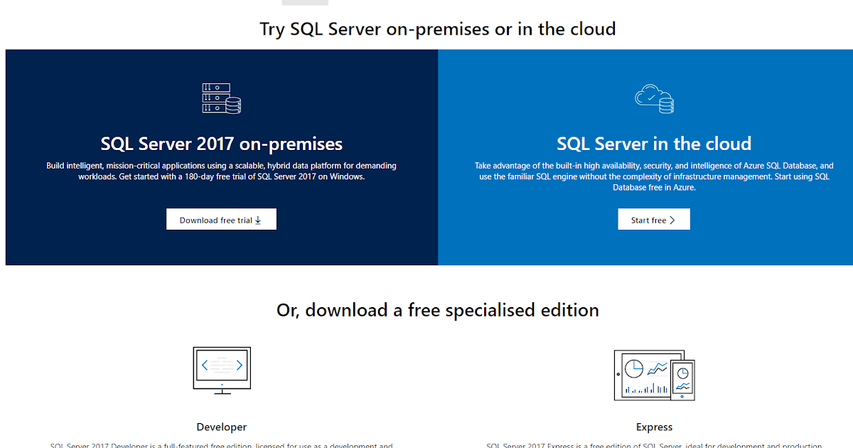 Manoj's Blog: SQL: Installation