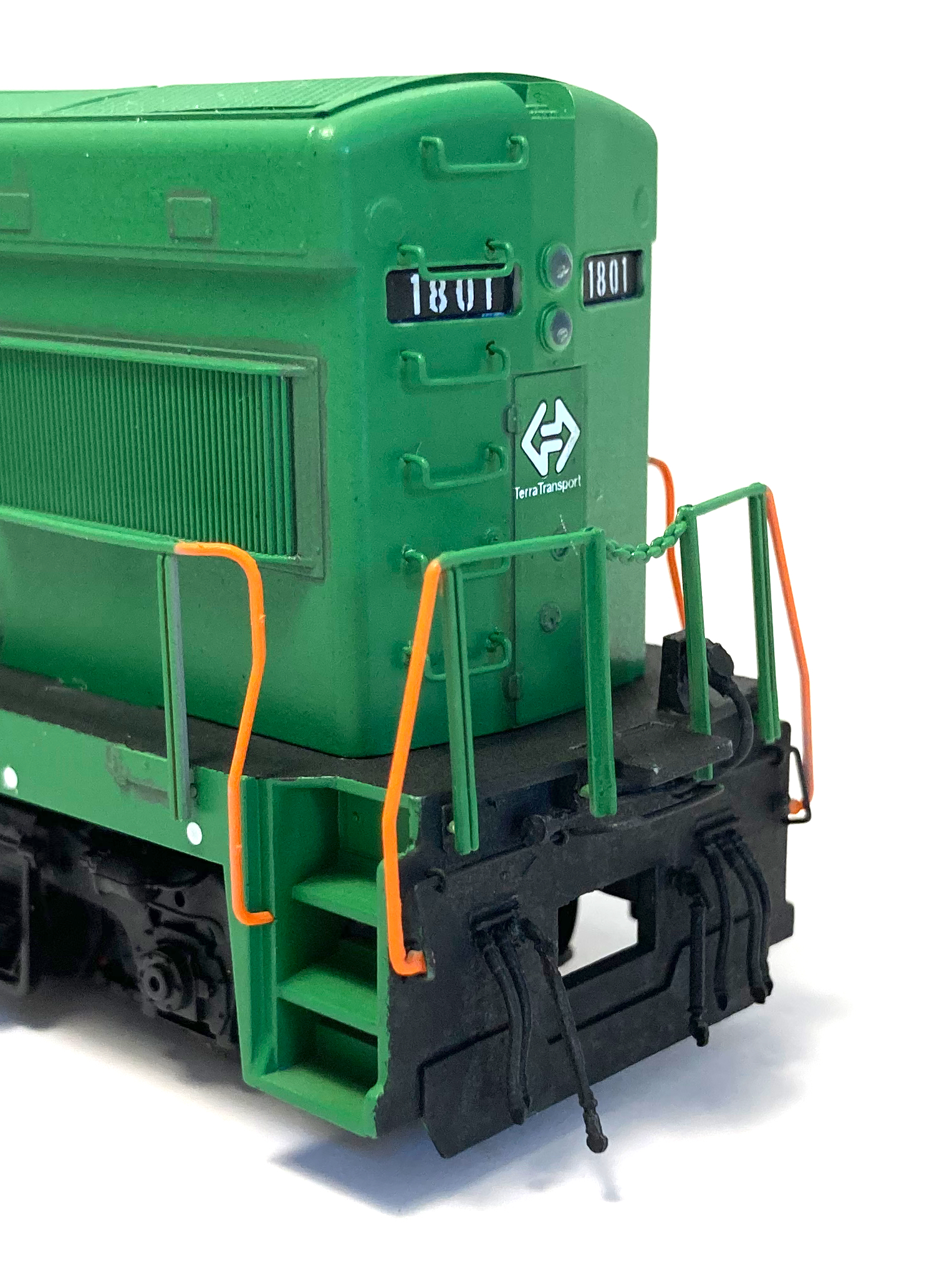 Terra Transport U18B: Little green loco...