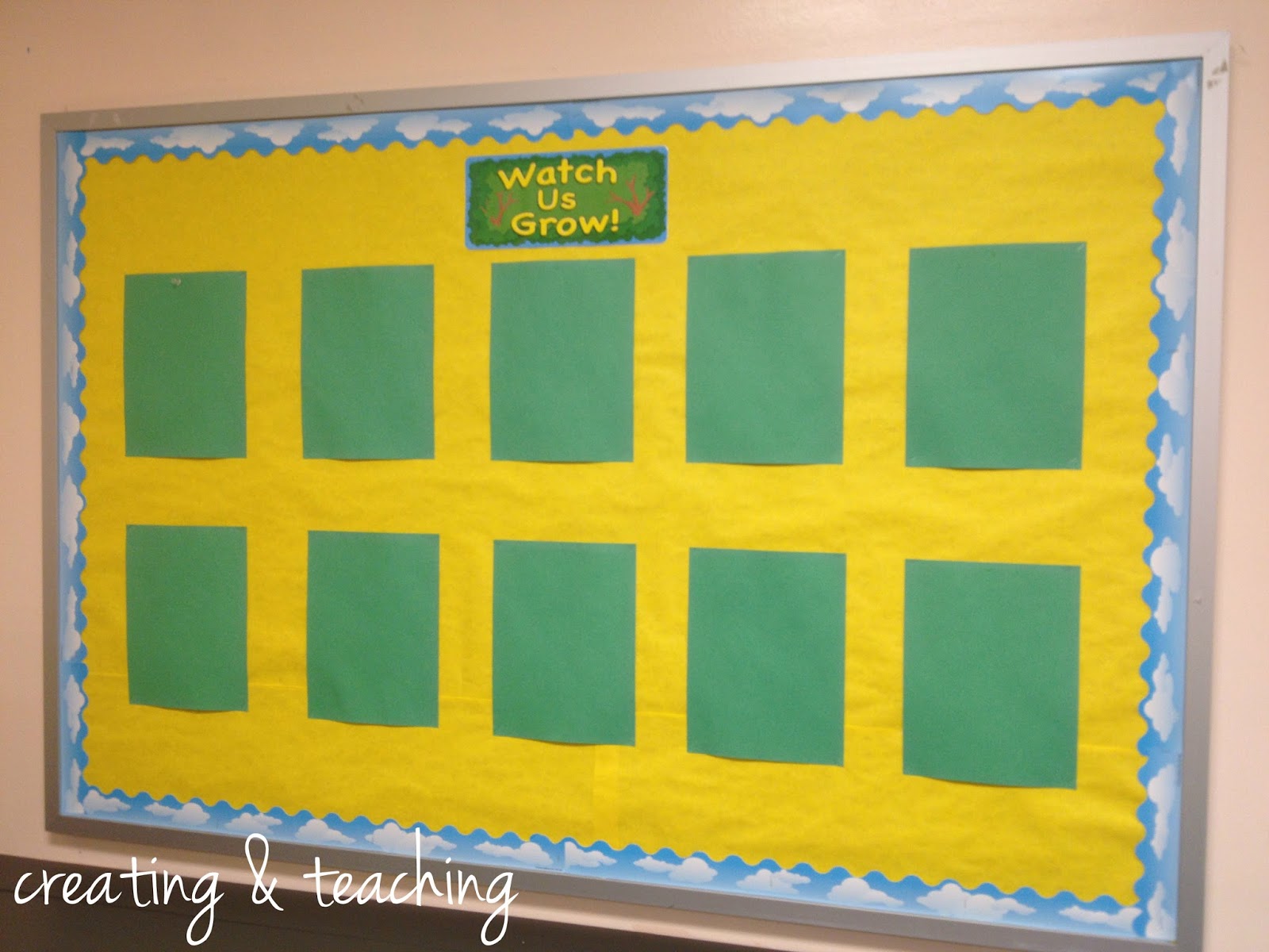 Watch Us Grow! {A Monthly Activity} | creating & teaching